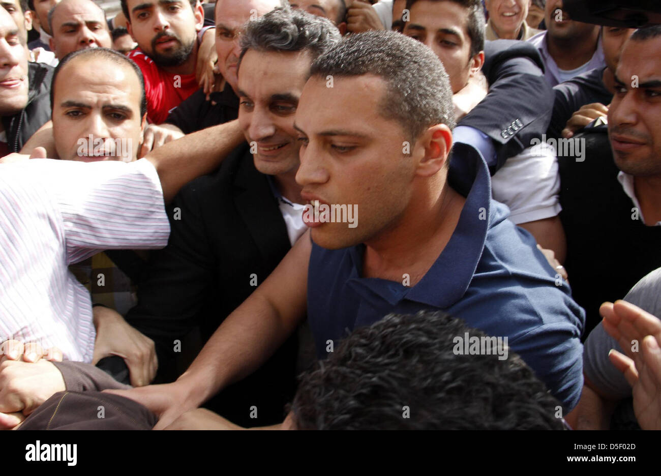 March 31, 2013 - Cairo, Cairo, Egypt - Egyptian artist Bassem Yousef ...