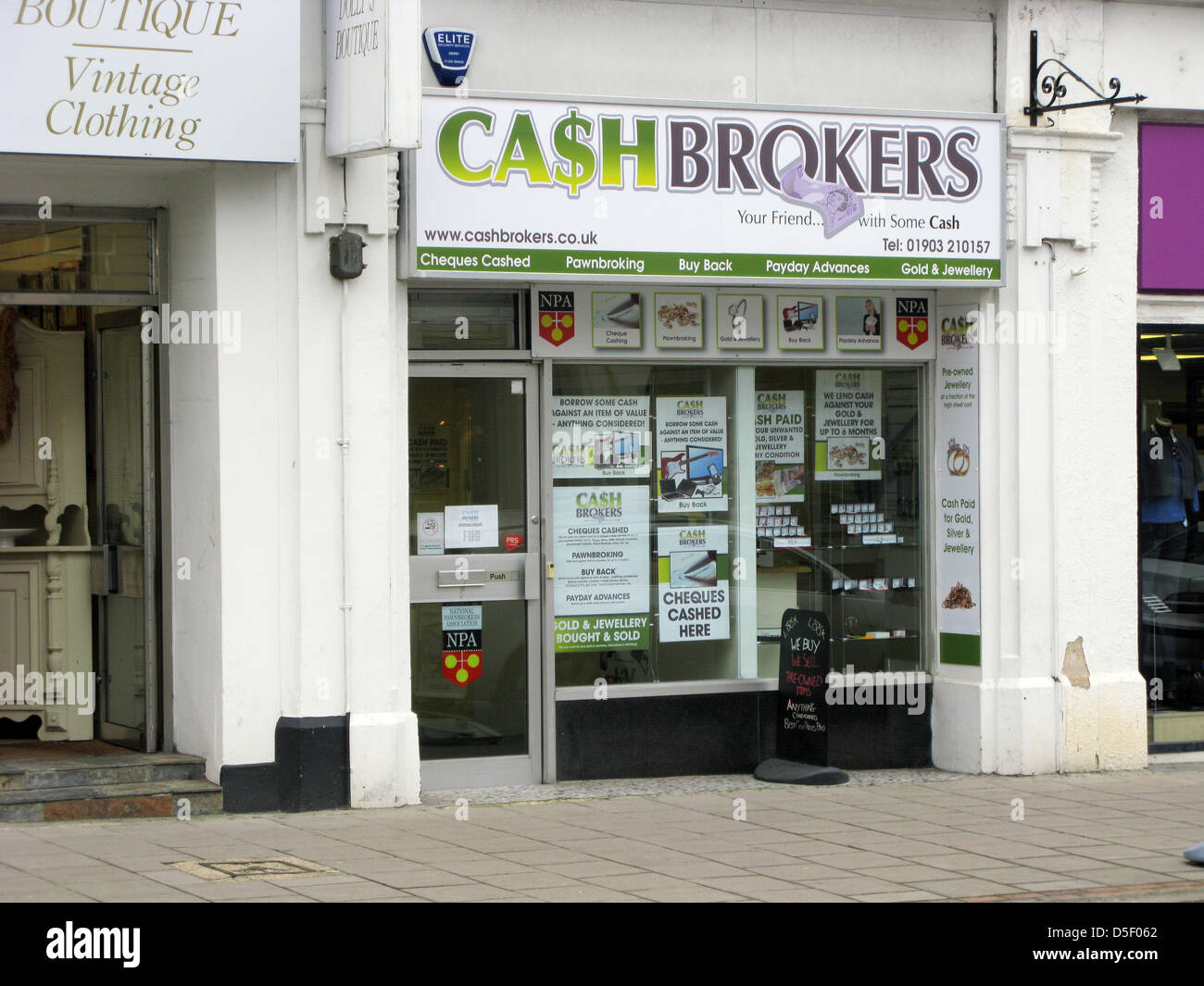 Pawnbroking chain hi-res stock photography and images - Alamy