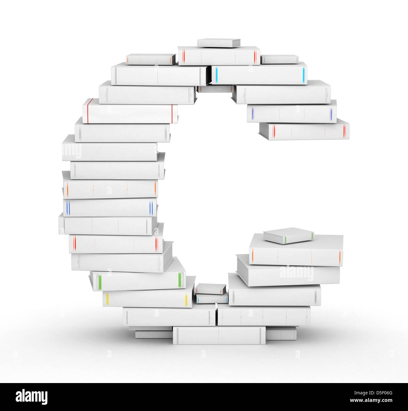 Letter c in bookshelf hi-res stock photography and images - Alamy