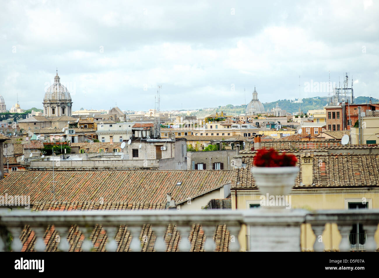 Beautiful view on rome hi-res stock photography and images - Alamy