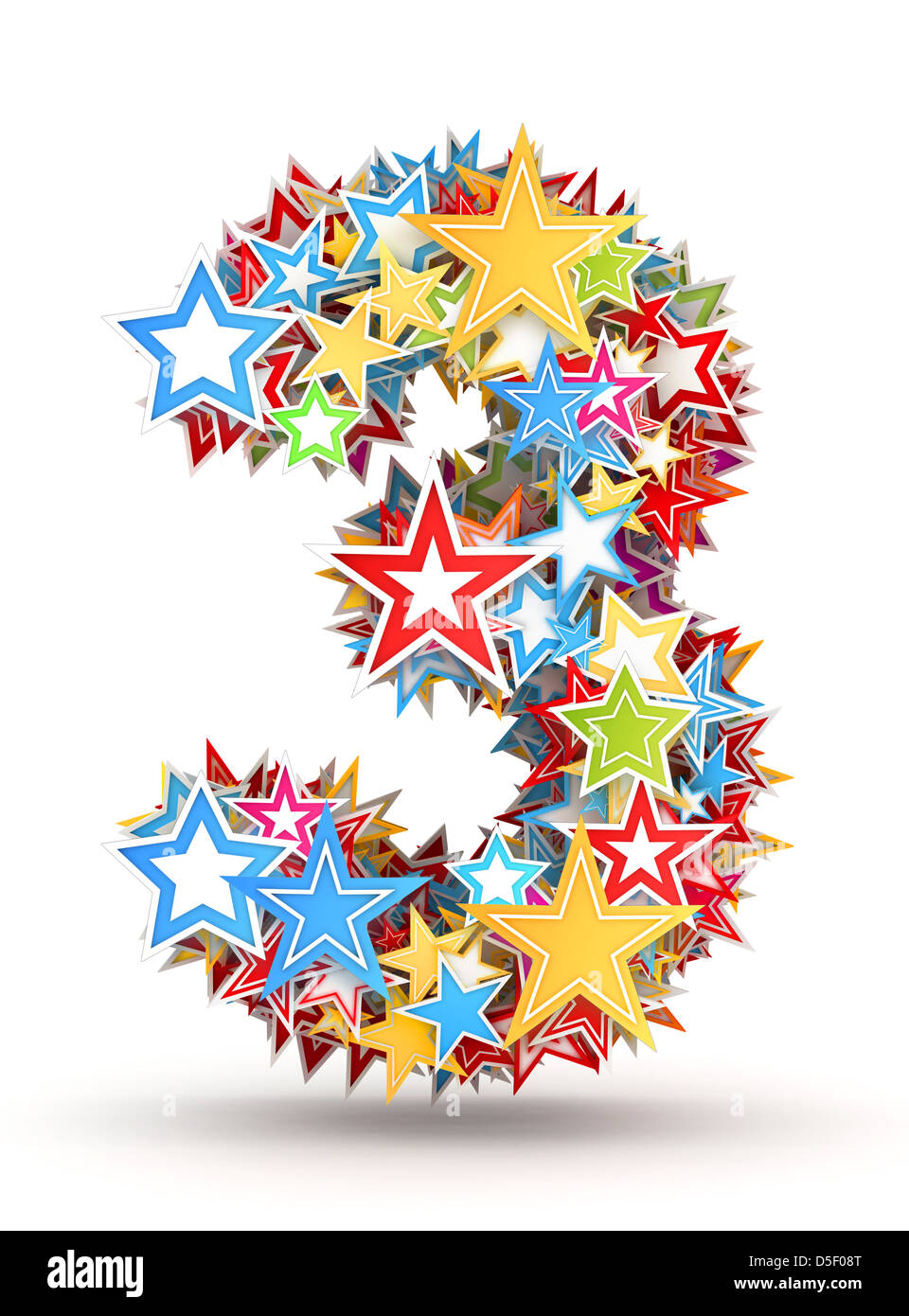 Number 3 Cut Out Stock Images & Pictures - Alamy