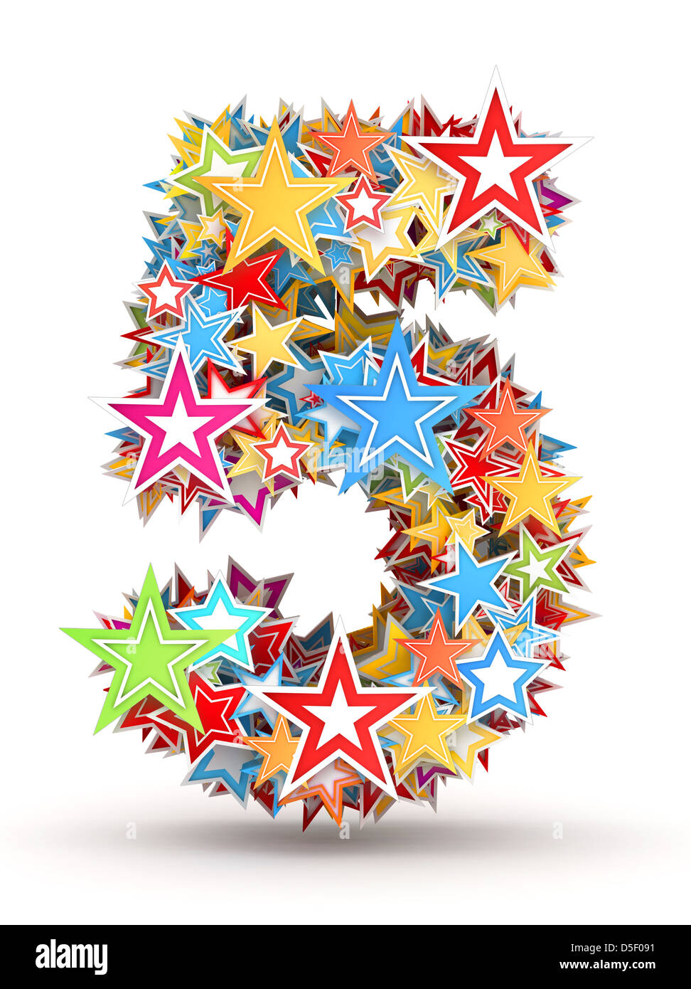 Number the stars Cut Out Stock Images & Pictures - Alamy