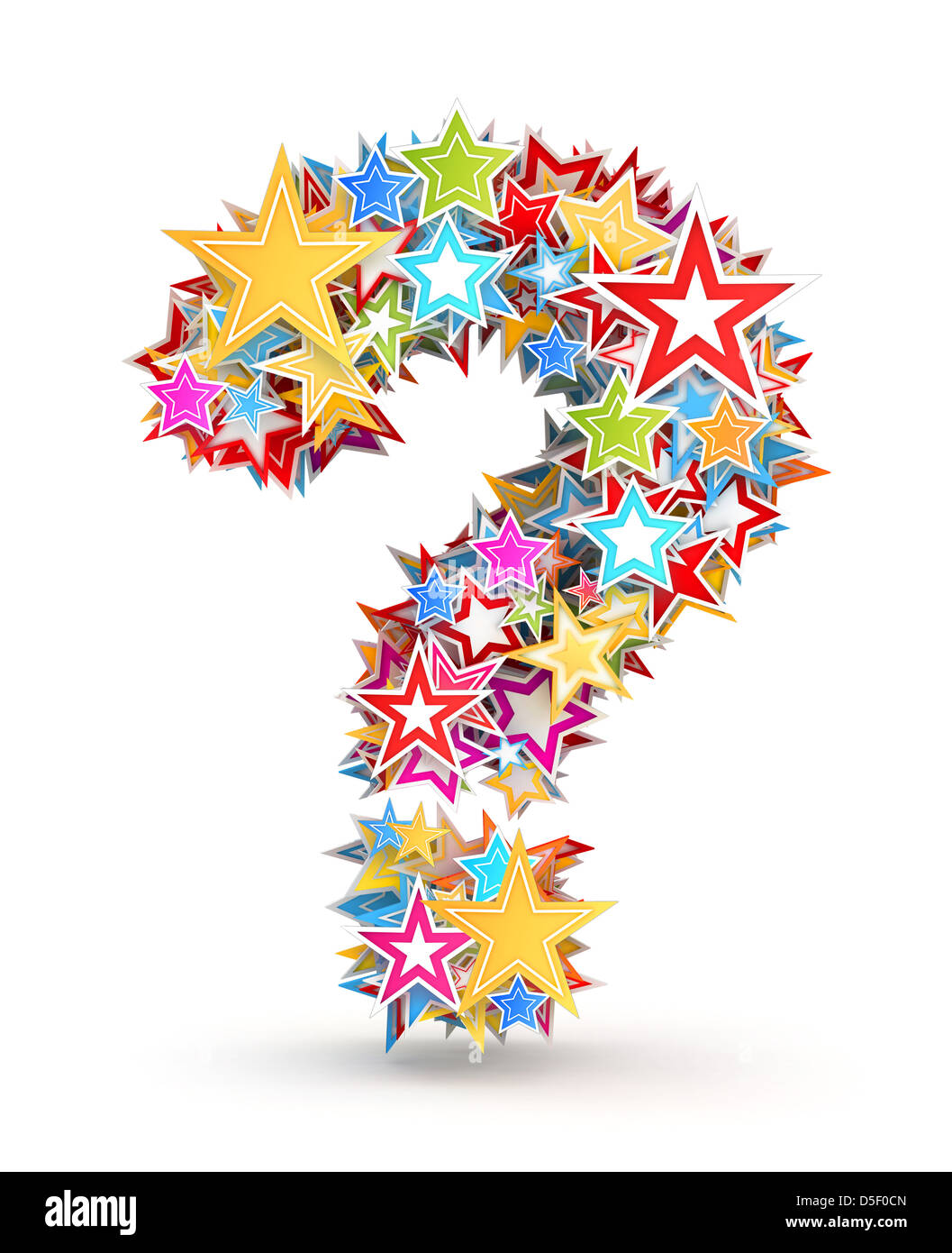 Bright Question Mark