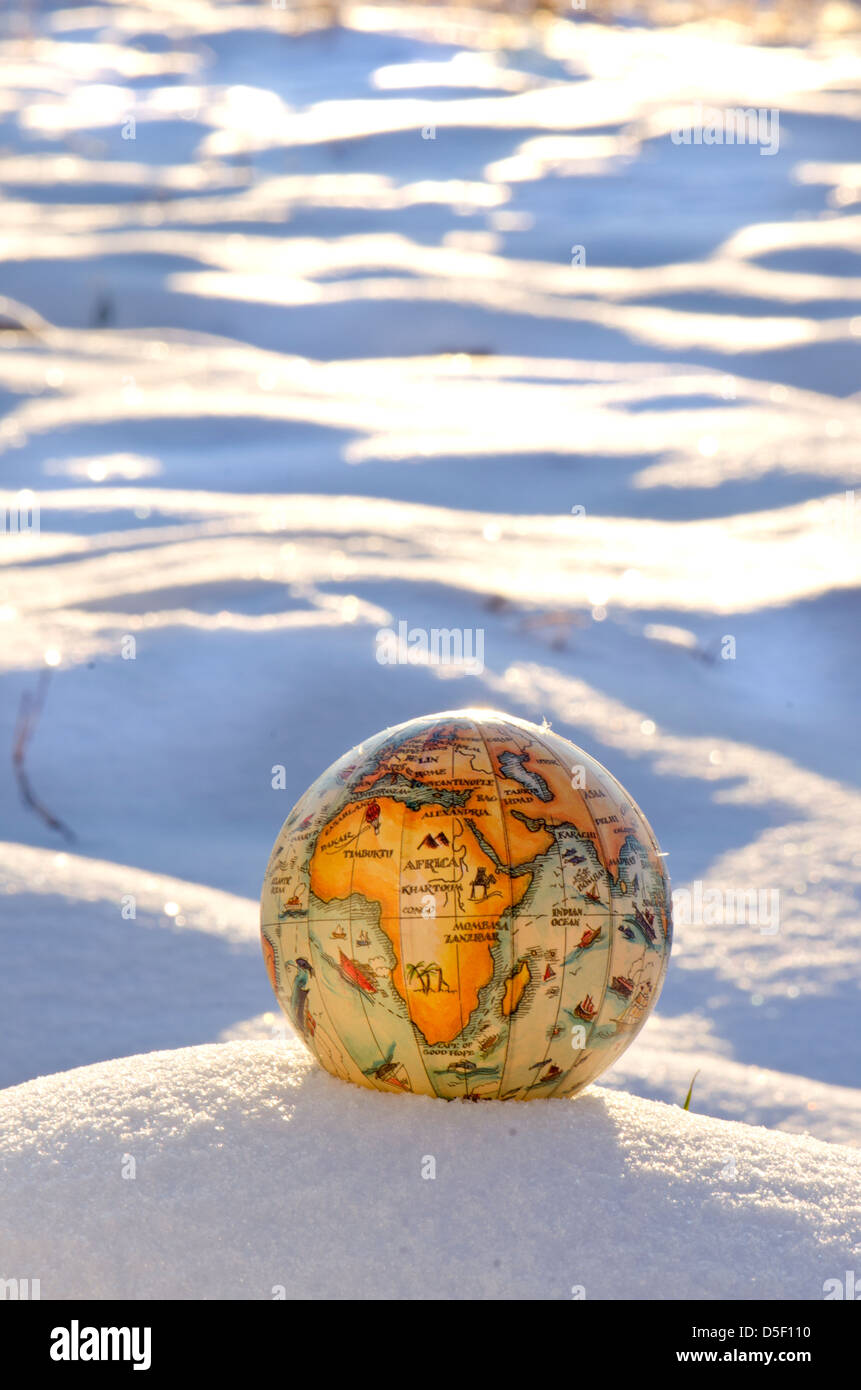 New earth globe map celebration hi-res stock photography and images - Alamy