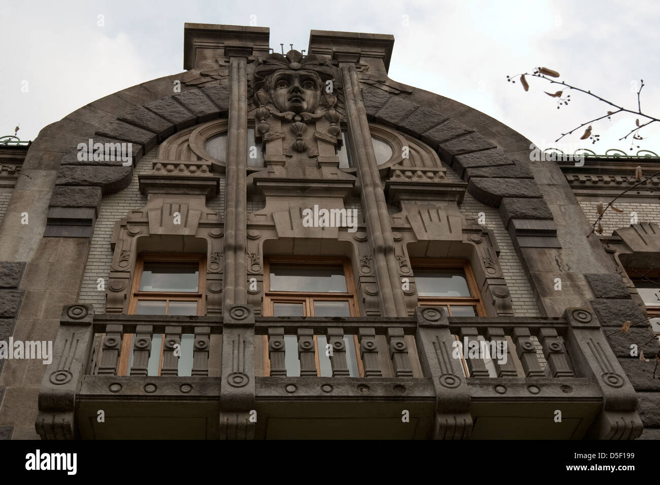 House of the Crying (weeping) widow building built in 1907 in a modern ...