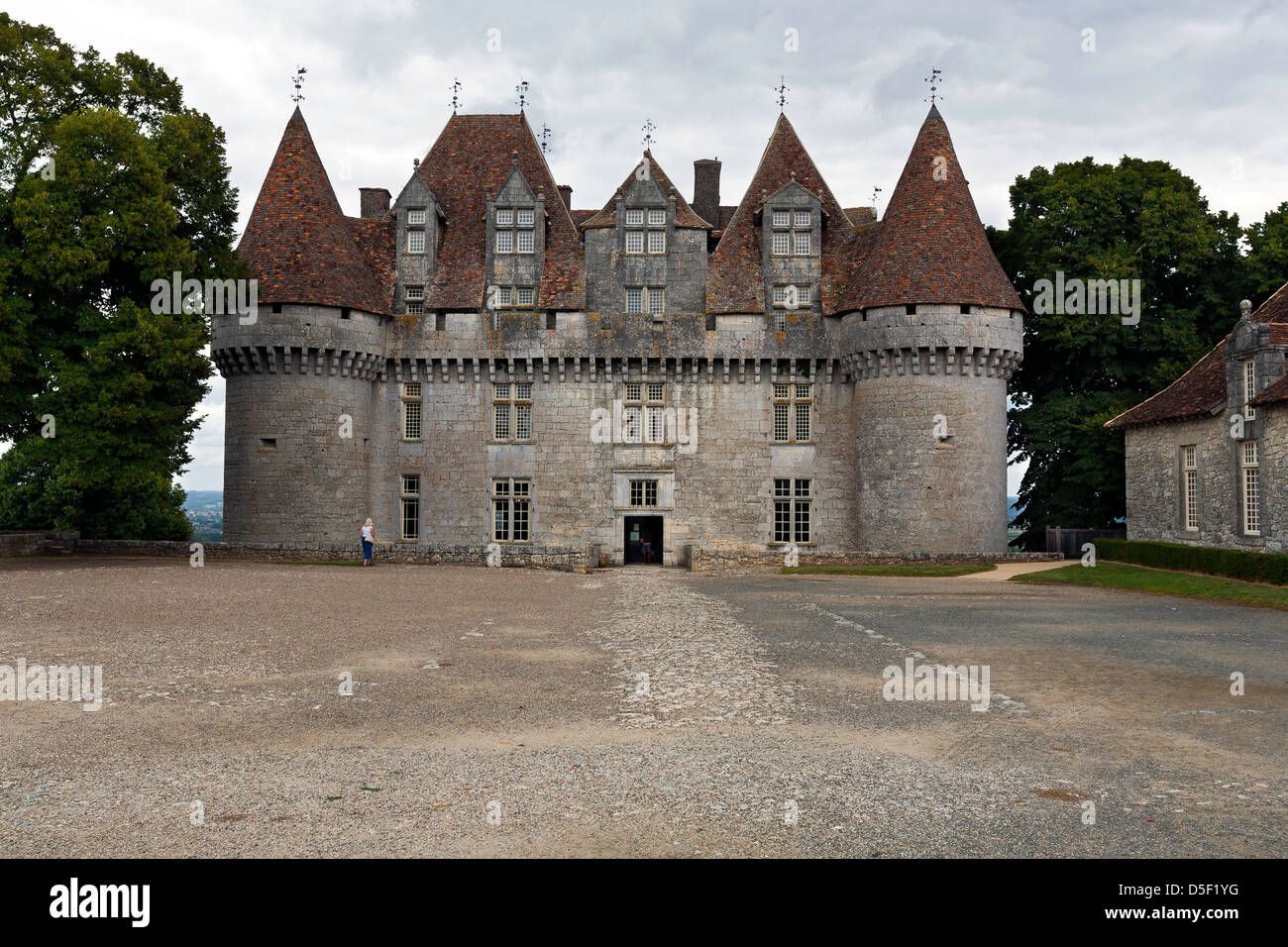 Chateau Monbazillac, France Stock Photo - Alamy