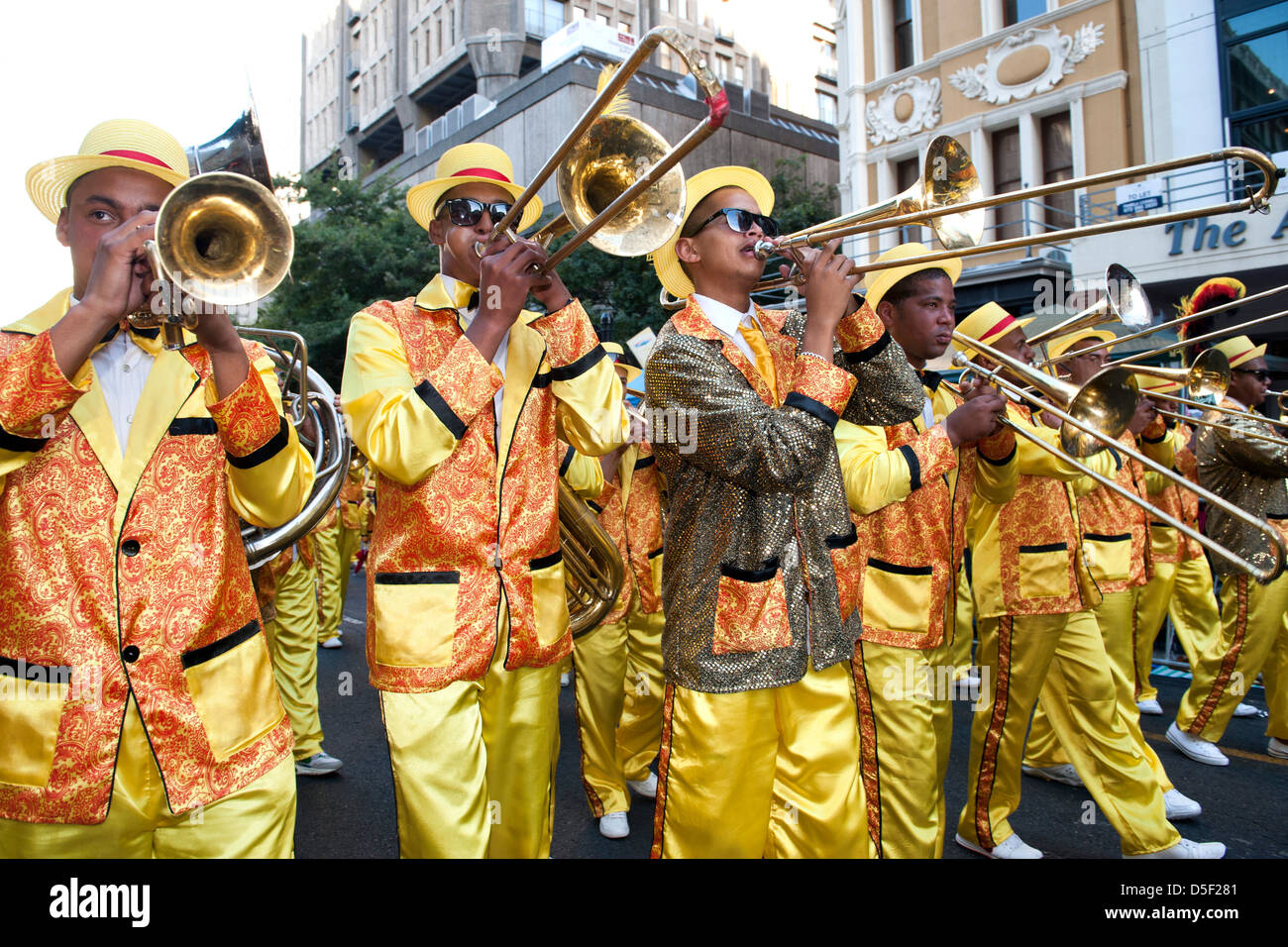 The Cape Minstrels / Kaapse Klopse parade held annually on the 2nd ...