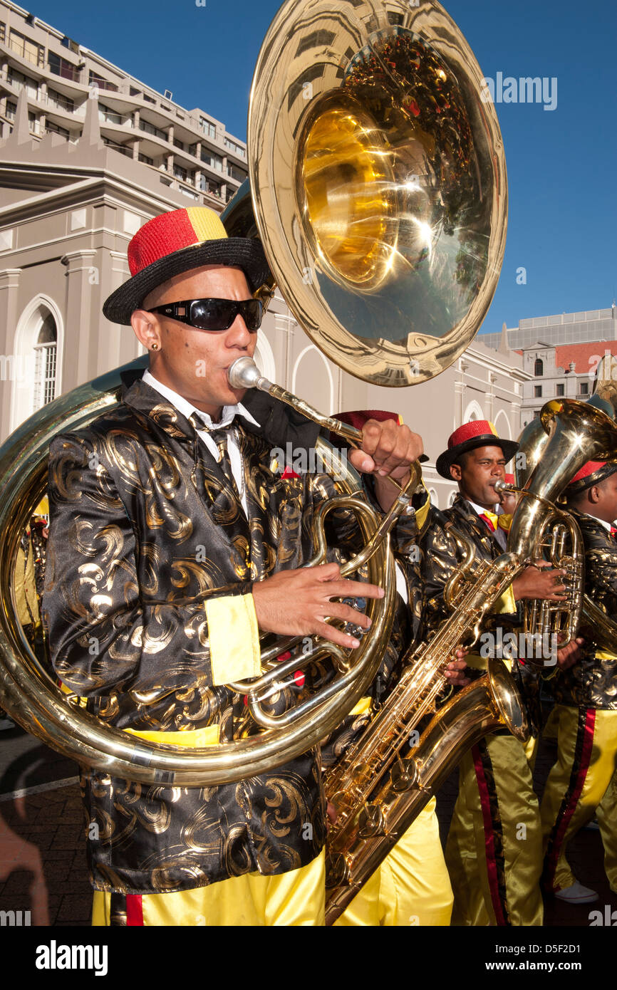 The Cape Minstrels / Kaapse Klopse parade held annually on the 2nd ...