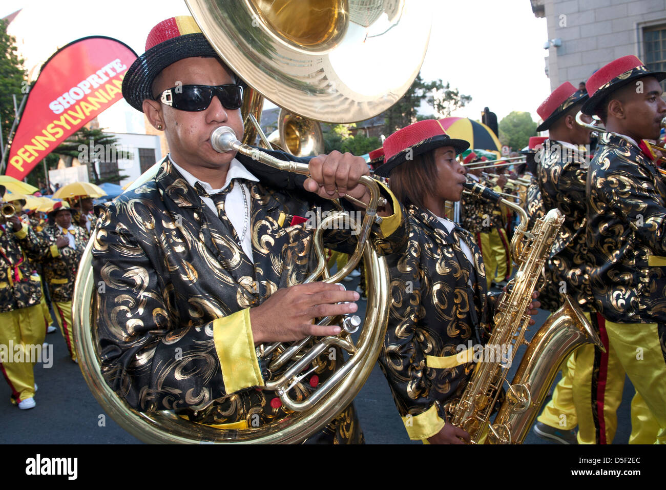 The Cape Minstrels / Kaapse Klopse parade held annually on the 2nd ...