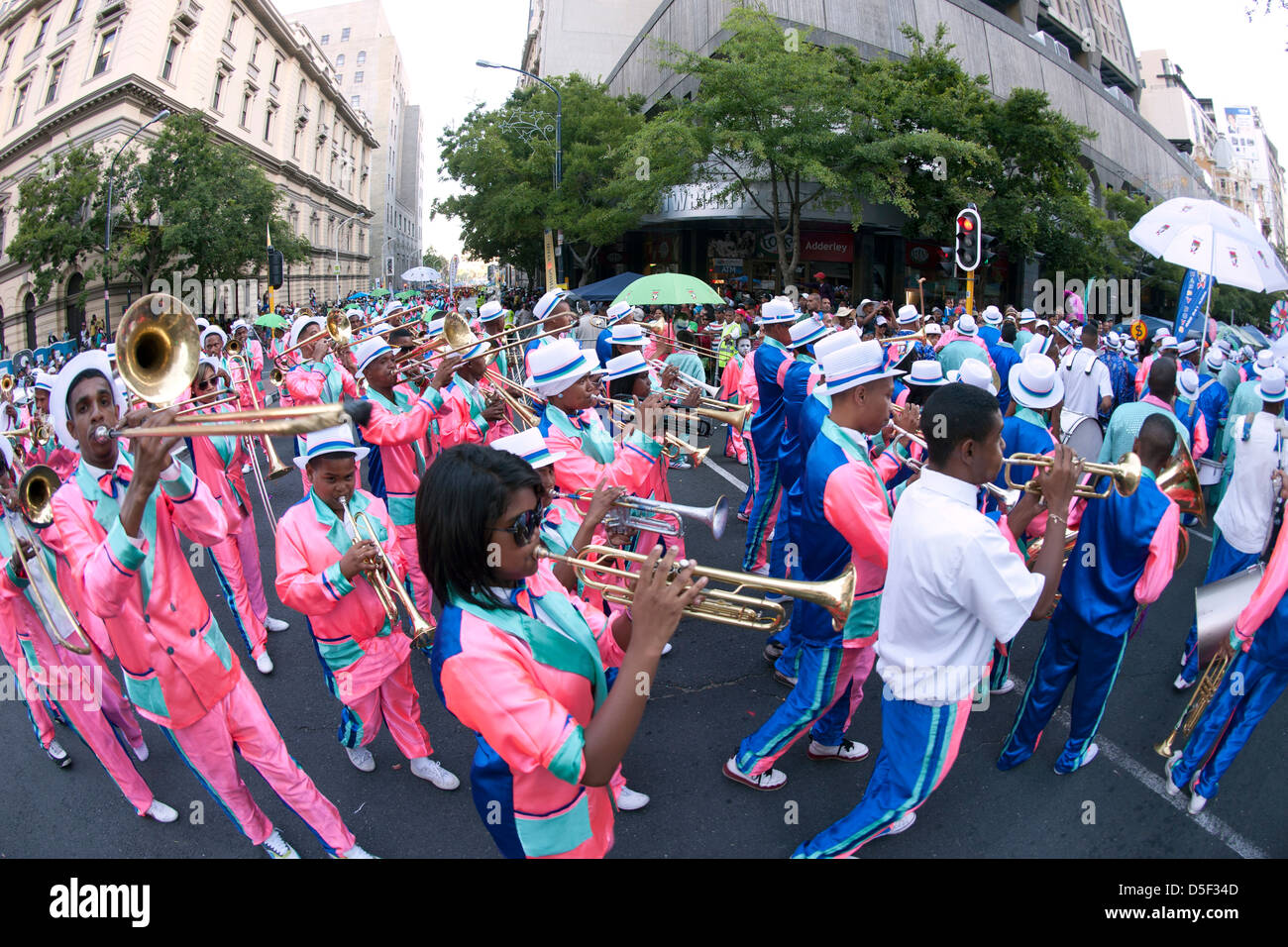 The Cape Minstrels / Kaapse Klopse parade held annually on the 2nd ...