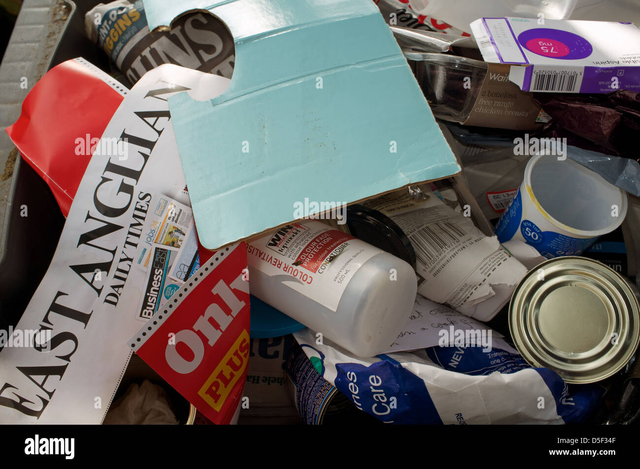 Waste for recycling Stock Photo - Alamy