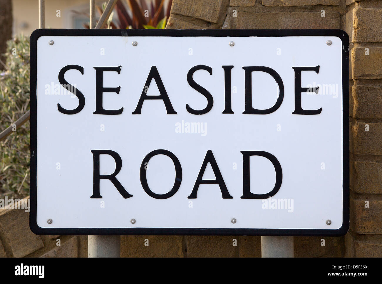 English seaside resort sign hi-res stock photography and images - Alamy
