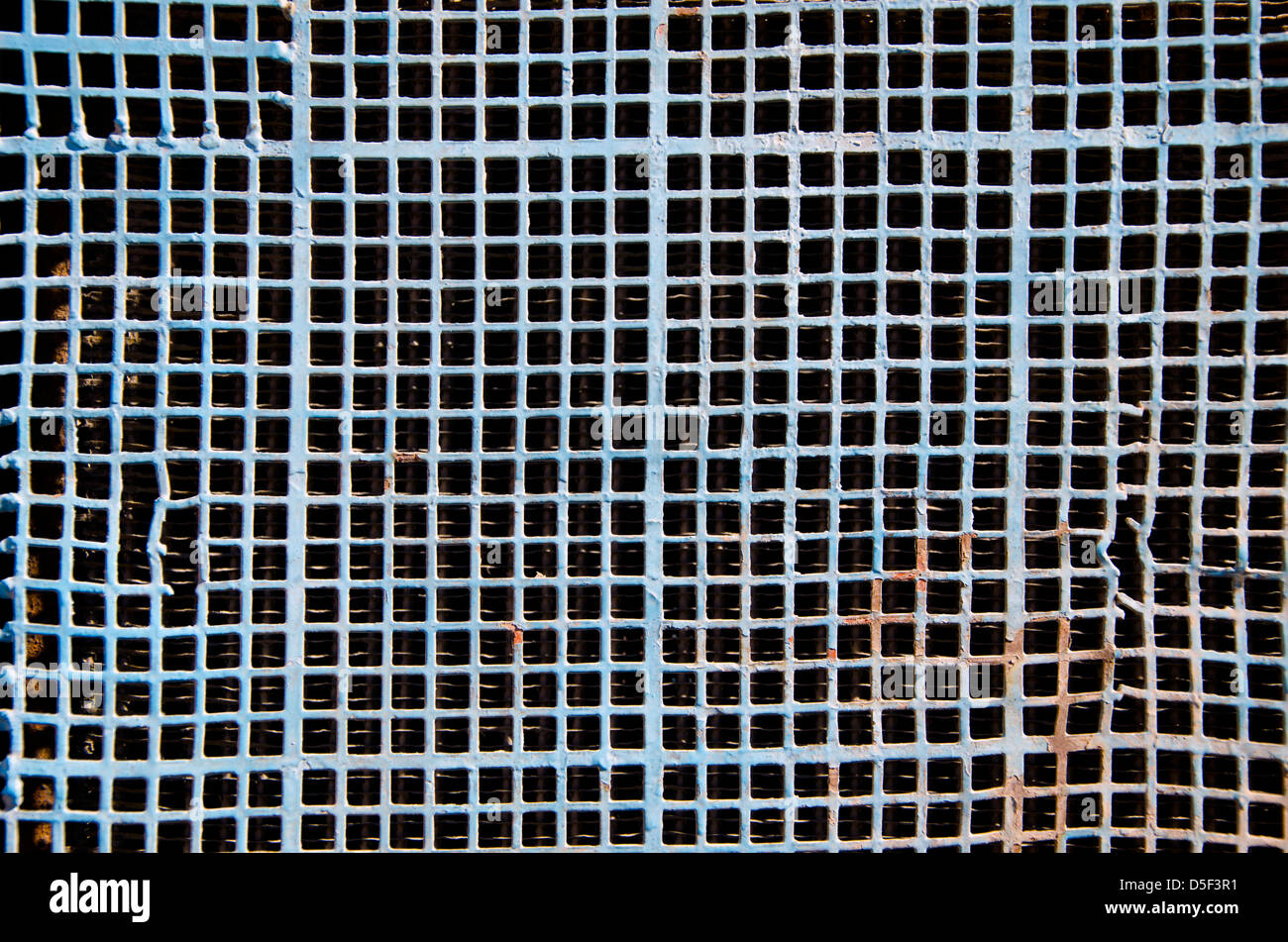 old and aged metal grid background and texture Stock Photo - Alamy