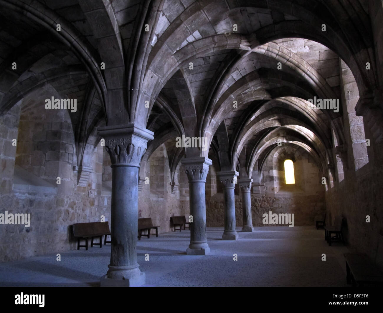 arches of the monastery Stock Photo - Alamy