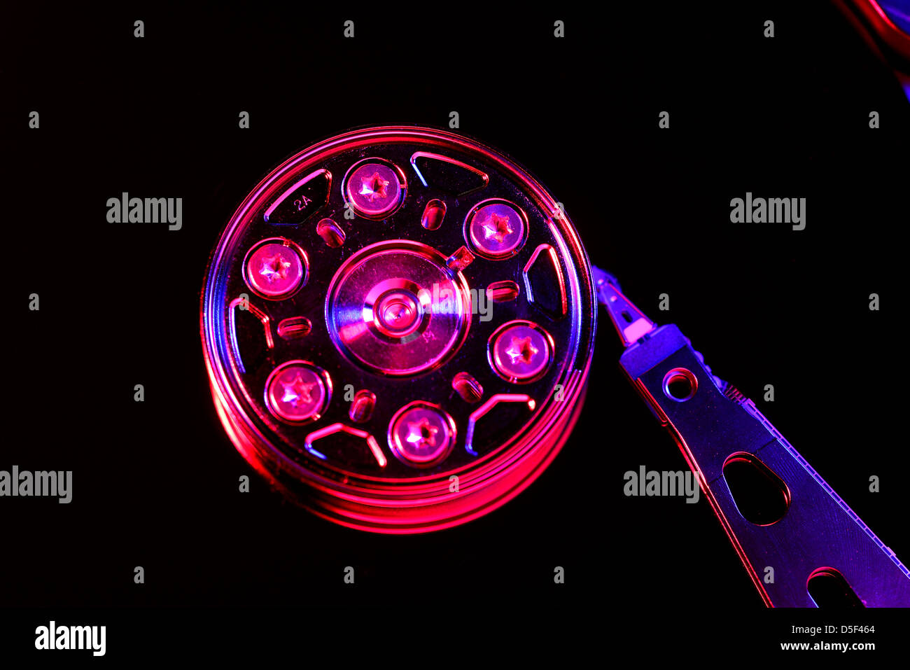 Hard disc inside Stock Photo - Alamy