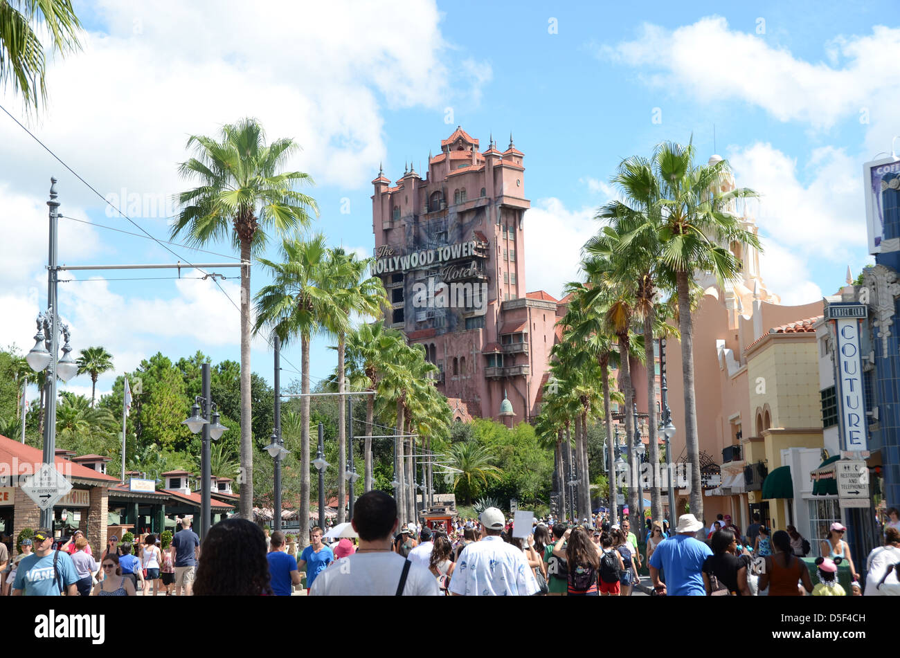 Tower of terror attraction at Disney's Hollywood Studios Walt Disney ...