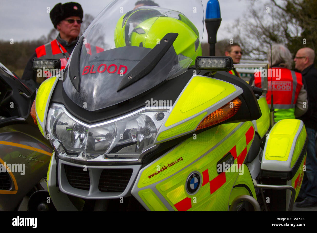 Blood bikes volunteers hi-res stock photography and images - Alamy