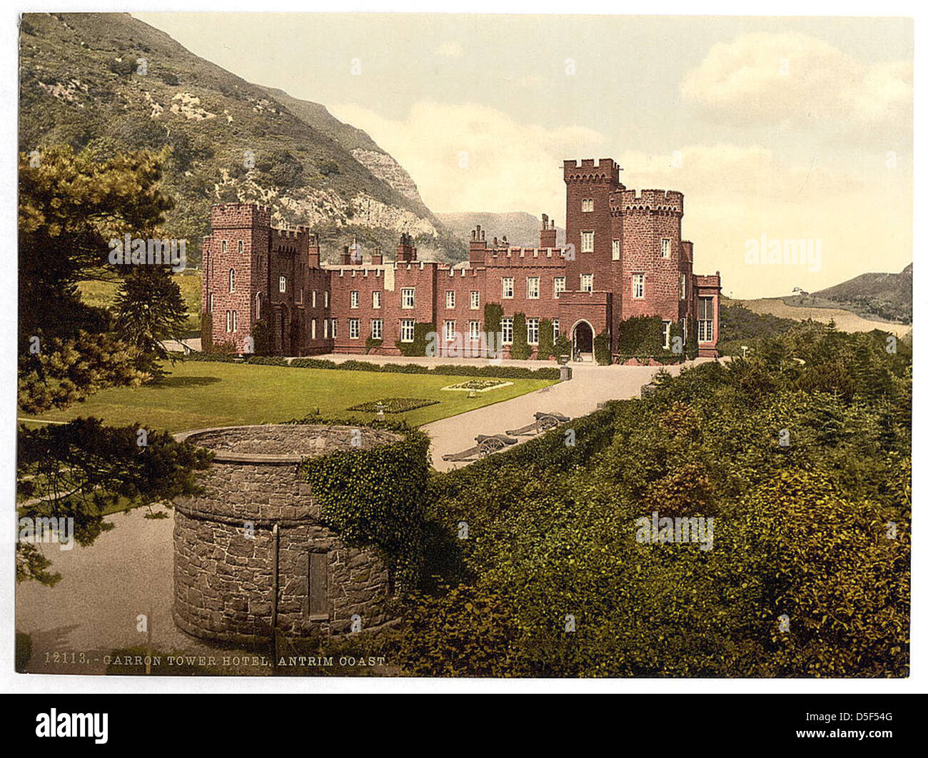 The Garron Tower Hotel in County Antrim, Ireland, offers a view of ...