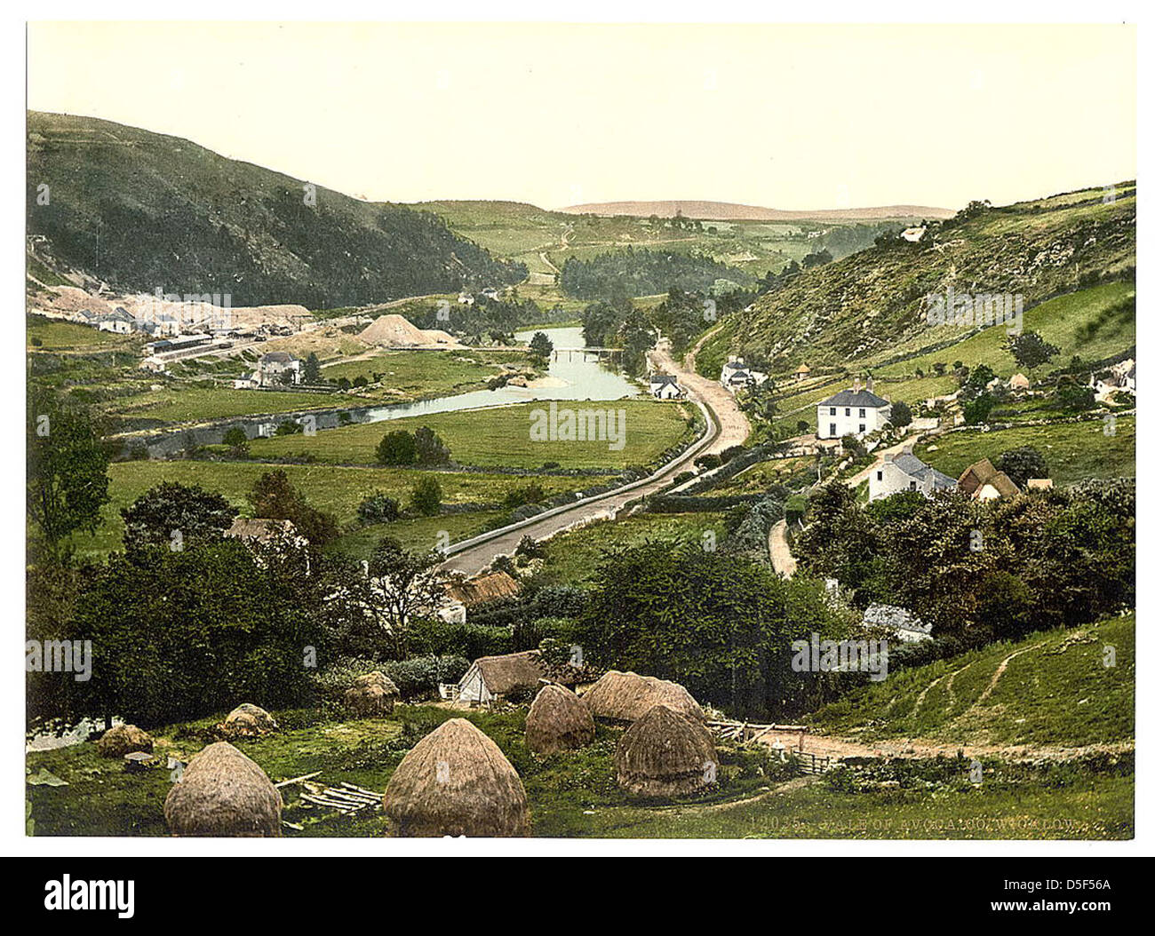 The Vale of Avoca in County Wicklow, Ireland, captured in this ...