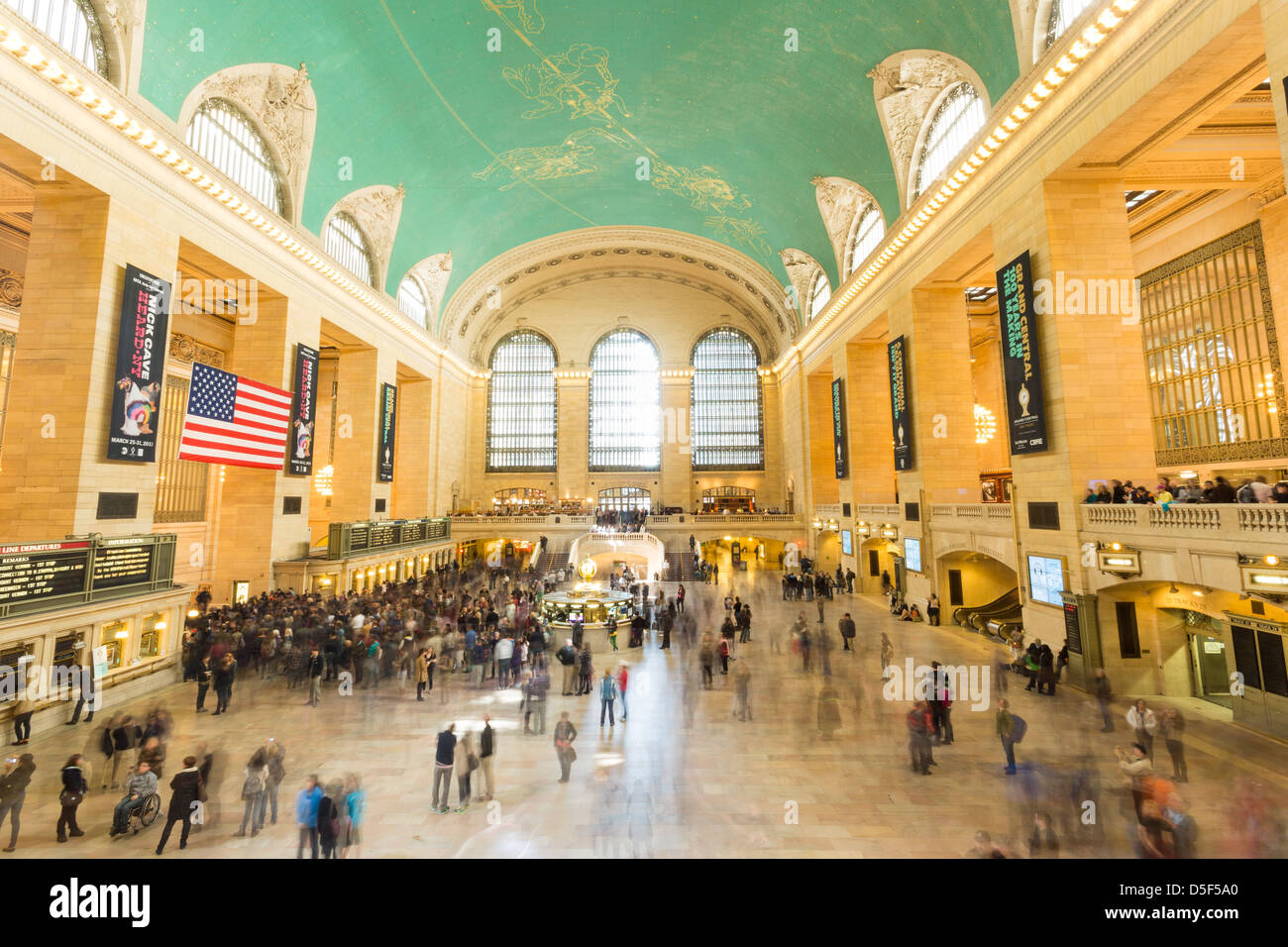 Inside of the Grand Central Terminal in New York City - photograph ...