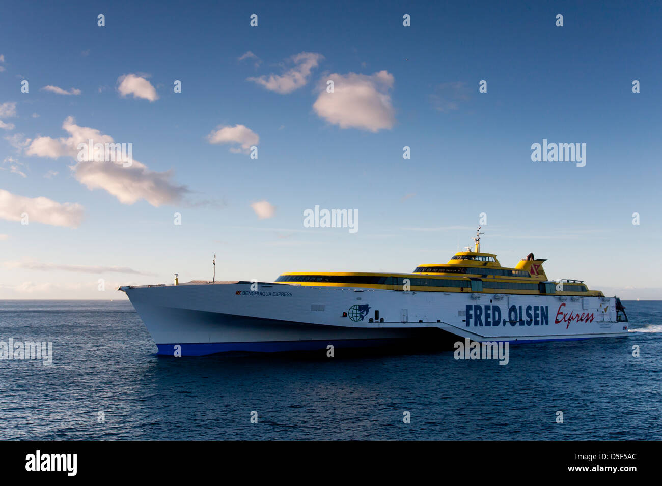 Benchijigua Express by Fred Olsen the fast catamaran that operates ...
