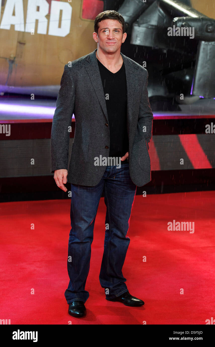 Alex Reid arrives for the UK premiere of A Good Day To Die Hard Stock ...