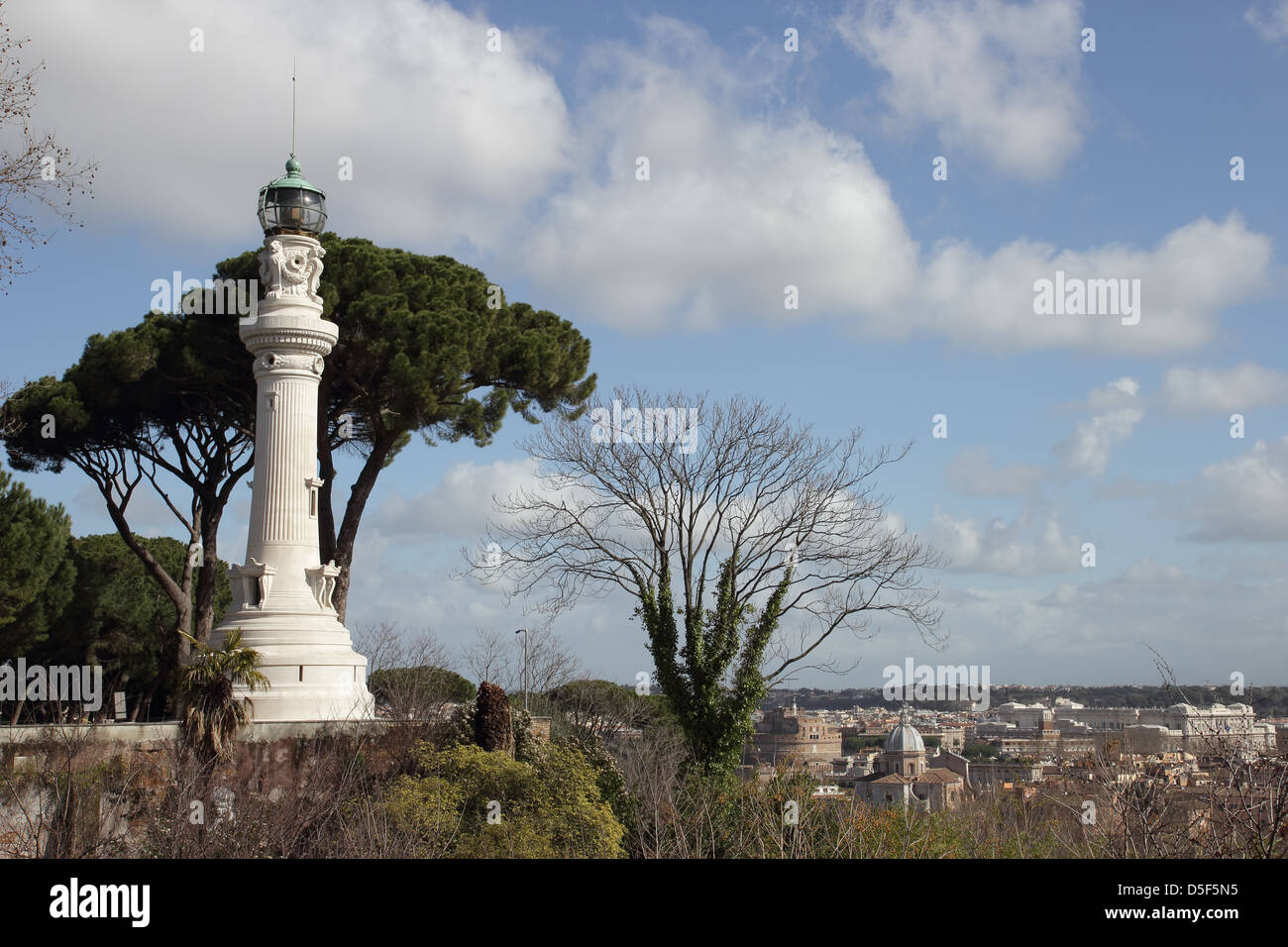 Manfredi Lighthouse in Rome, Italy Built in 1911, it was a gift from ...