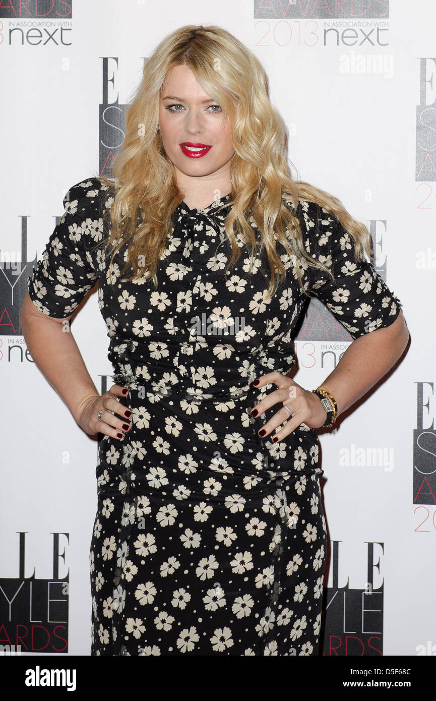 Amanda de Cadenet arrives for the Elle Style Awards Stock Photo - Alamy
