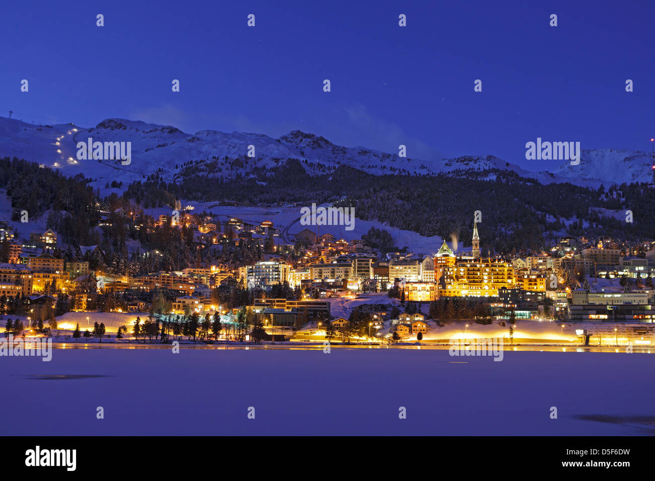 St Moritz Night High Resolution Stock Photography and Images - Alamy