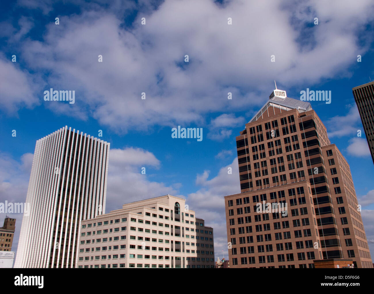 Rochester NY skyline Stock Photo - Alamy
