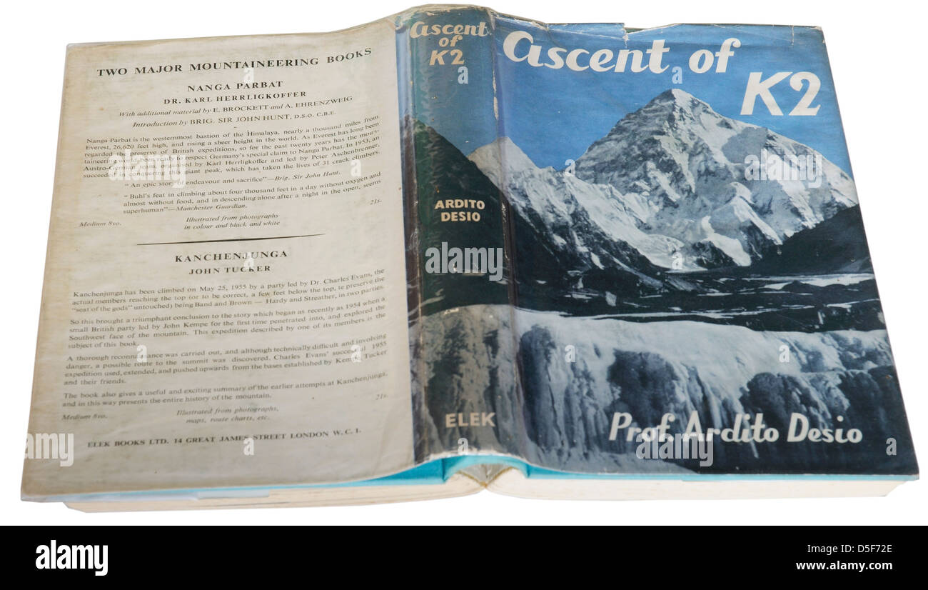 Ascent k2 ardito desio hi-res stock photography and images - Alamy