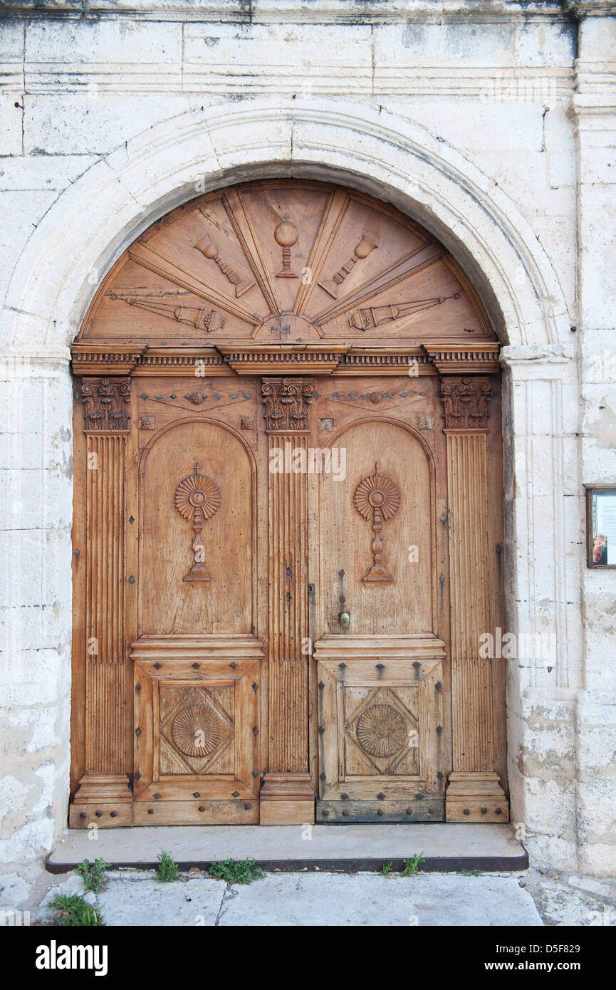 Wooden church doors hi-res stock photography and images - Alamy