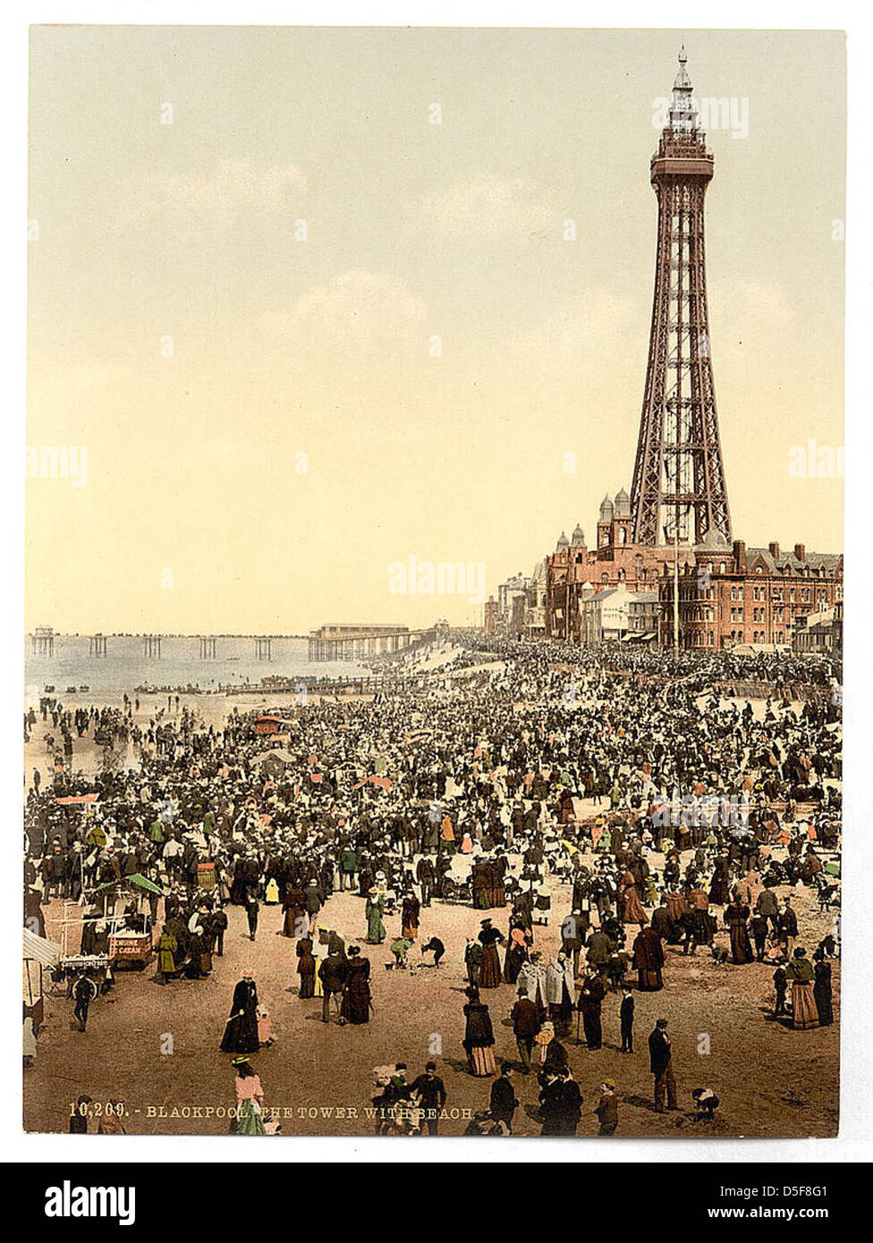 Old blackpool tower history hi-res stock photography and images - Alamy