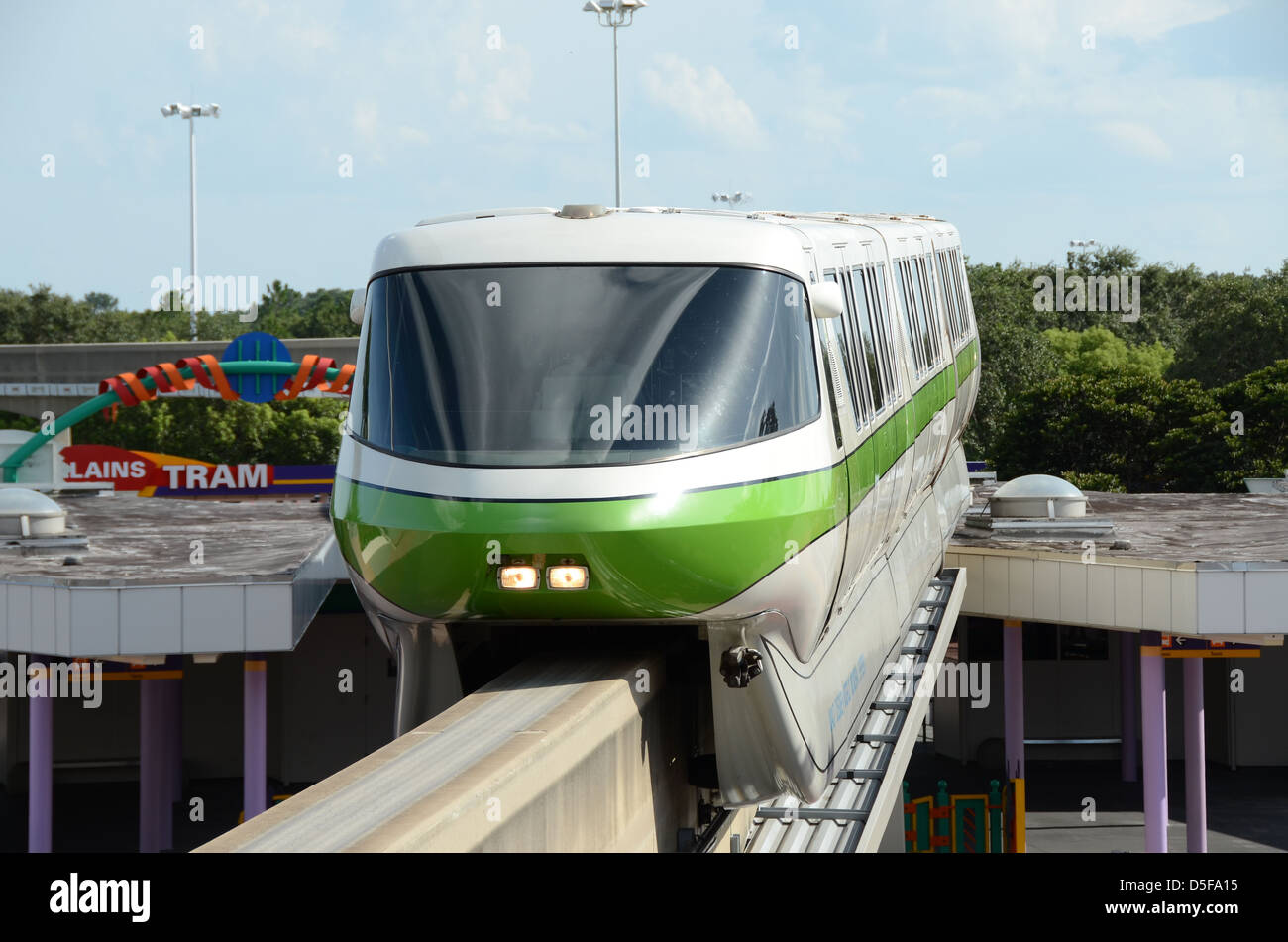 Walt Disney World Monorail Colors