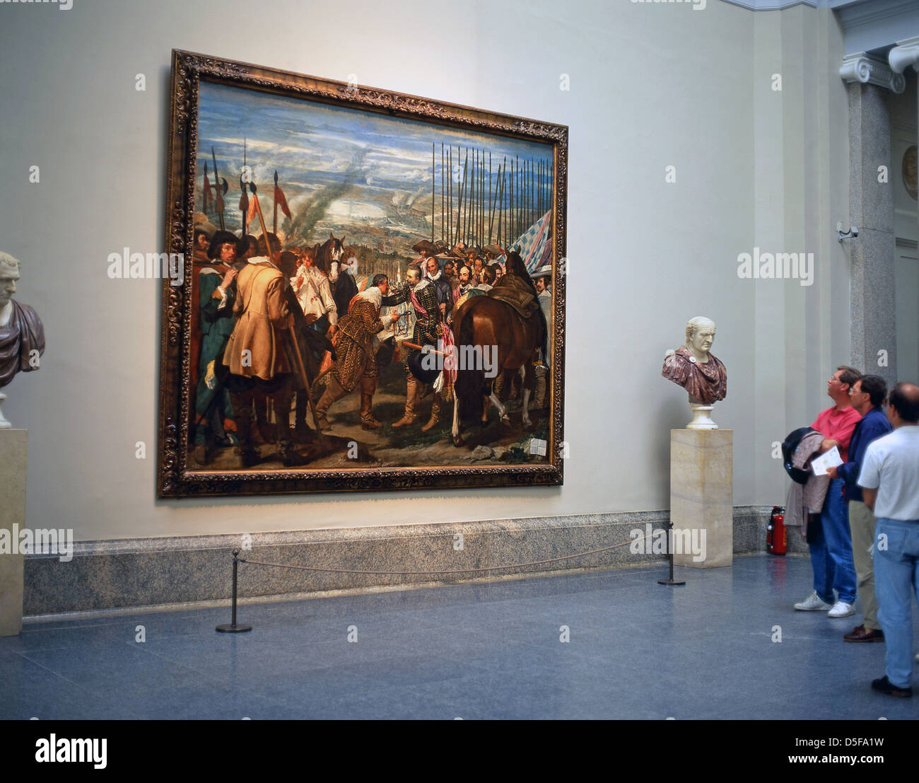 Diego Velázquez, The Surrender of Breda painting in Prado Museum (Museo ...