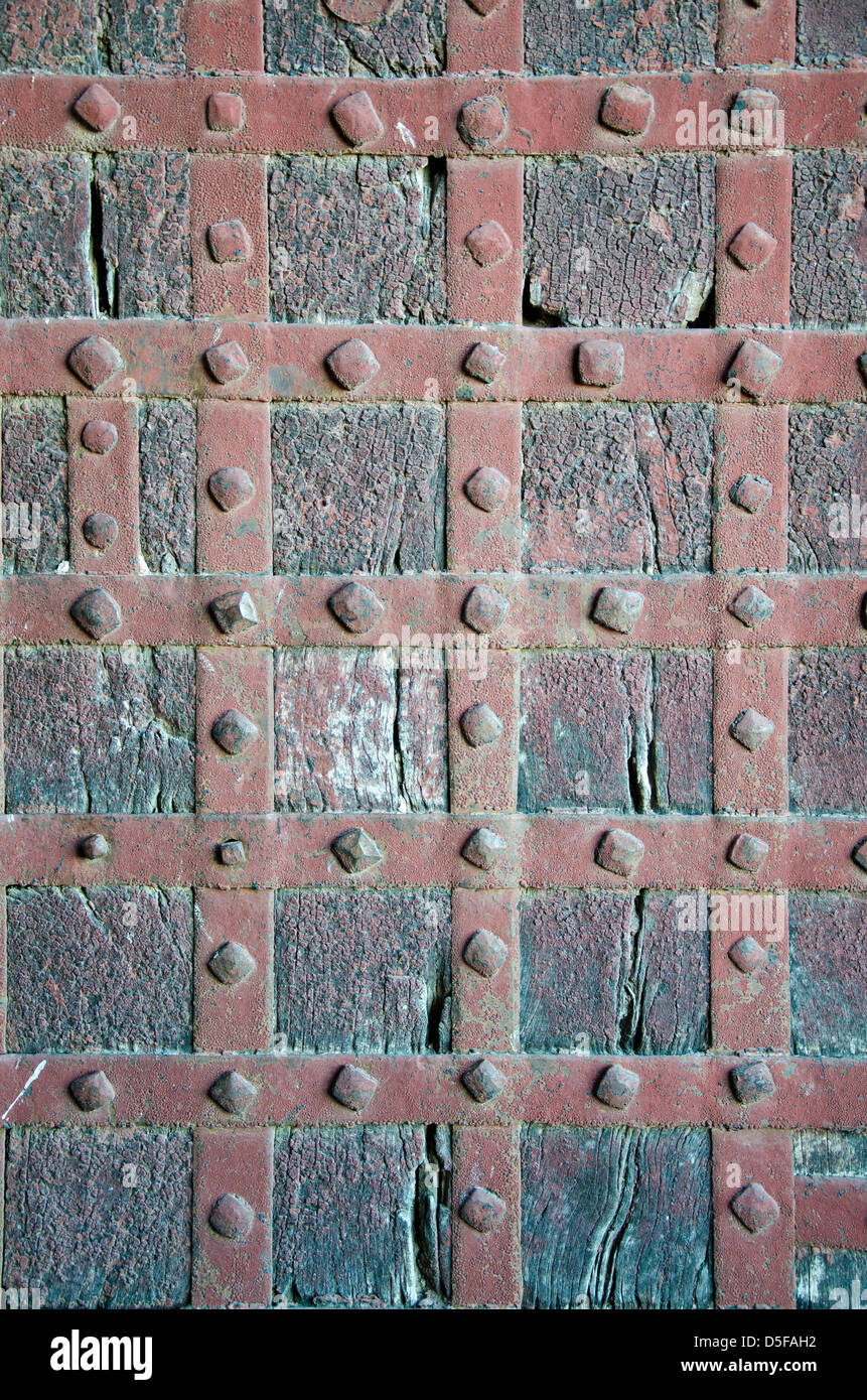 historical castle door background and texture Stock Photo - Alamy