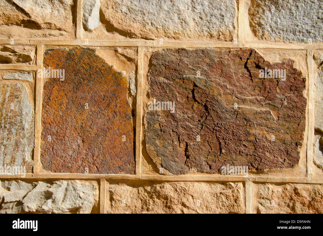 historical stone bricks fort wall background and texture Stock Photo ...