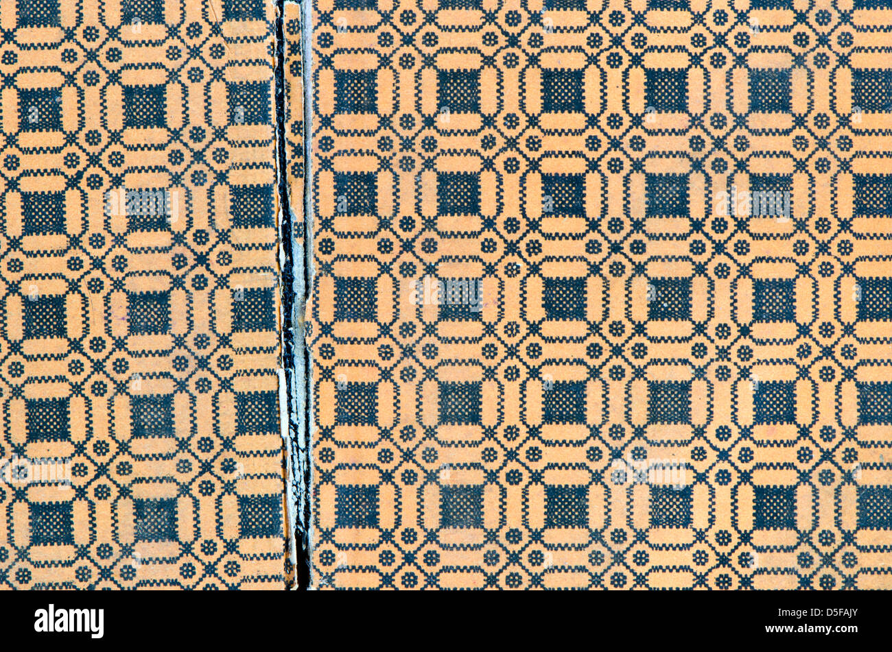 vintage book flyleaf aged and ornamental background Stock Photo - Alamy