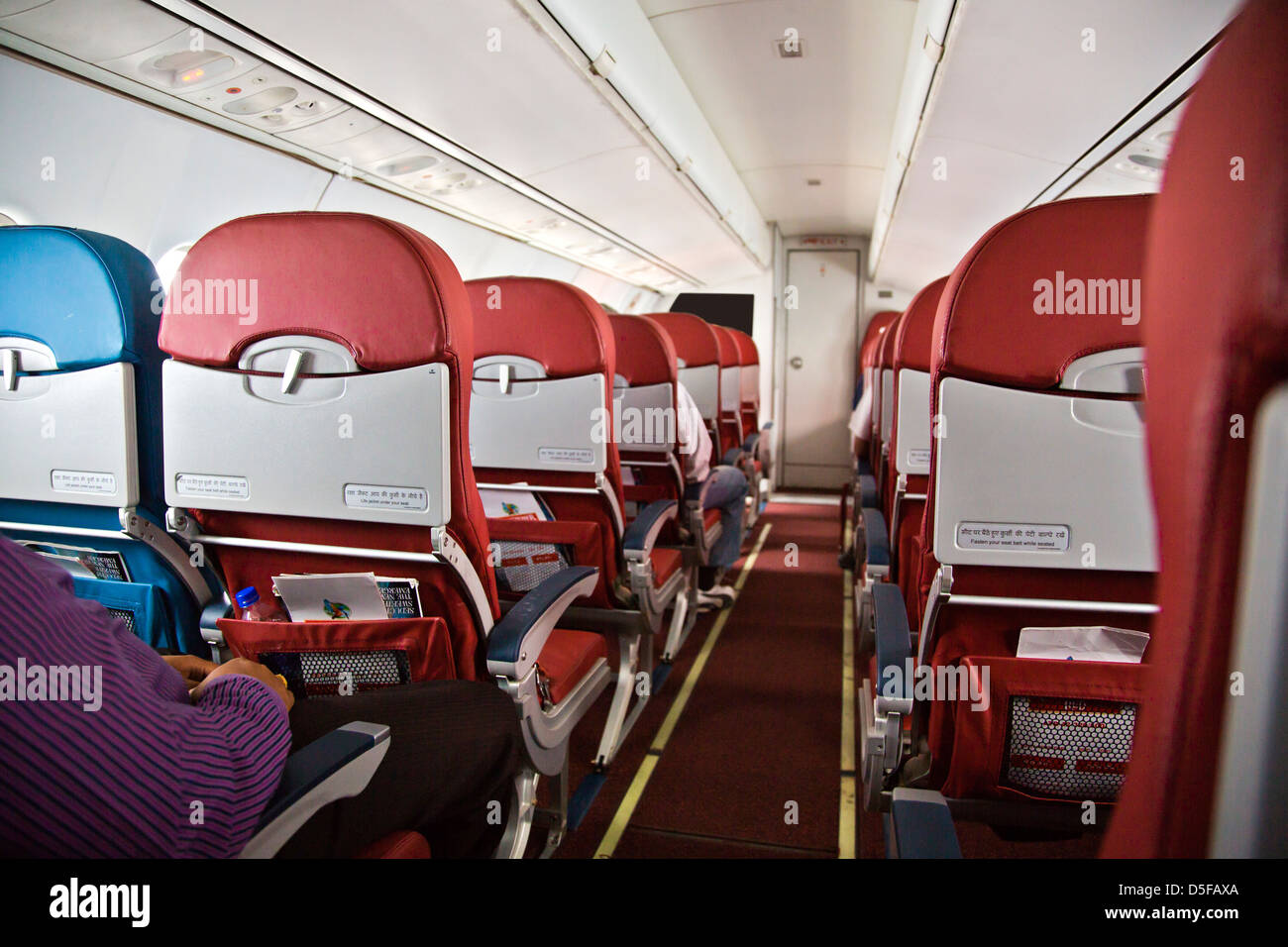 Indian Airlines Cabin