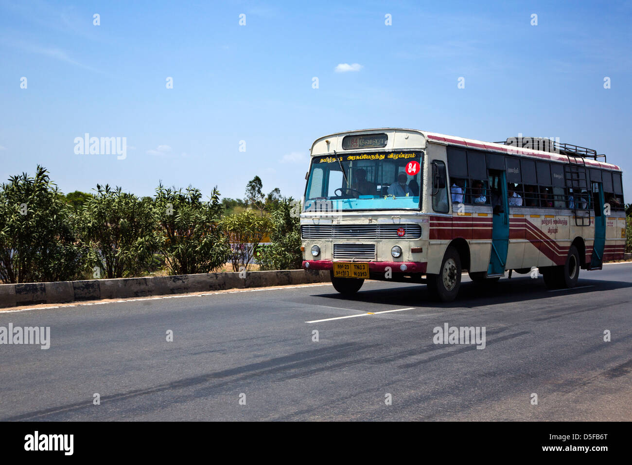 Bus tamil nadu india hi-res stock photography and images - Alamy