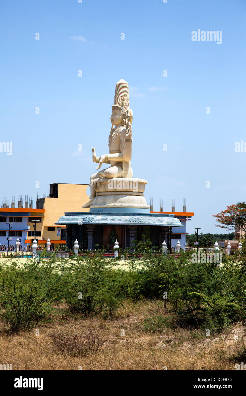 Statue of Lord Shiva at Sri Kanchi Kamakoti Peetam Cultural Exhibition ...