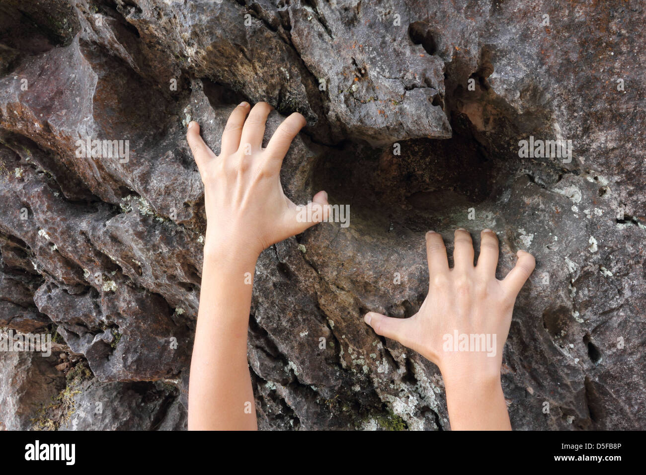 Hands of a rock climber Stock Photo - Alamy