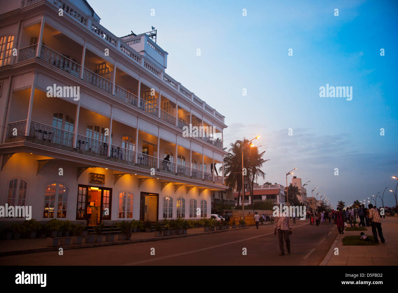 Pondicherry Street High Resolution Stock Photography and Images - Alamy