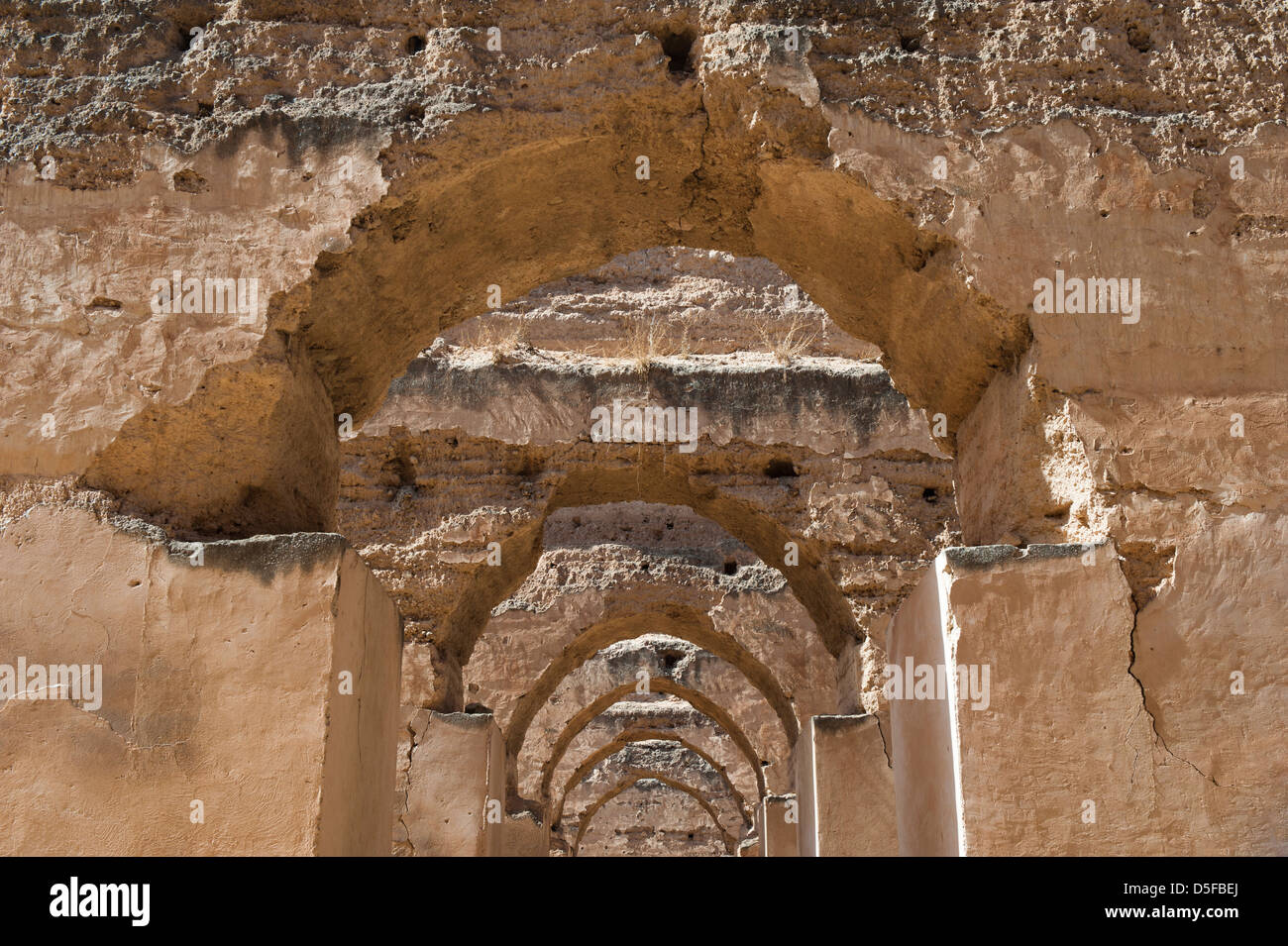Royal horse stables, Meknes, Morocco Stock Photo - Alamy