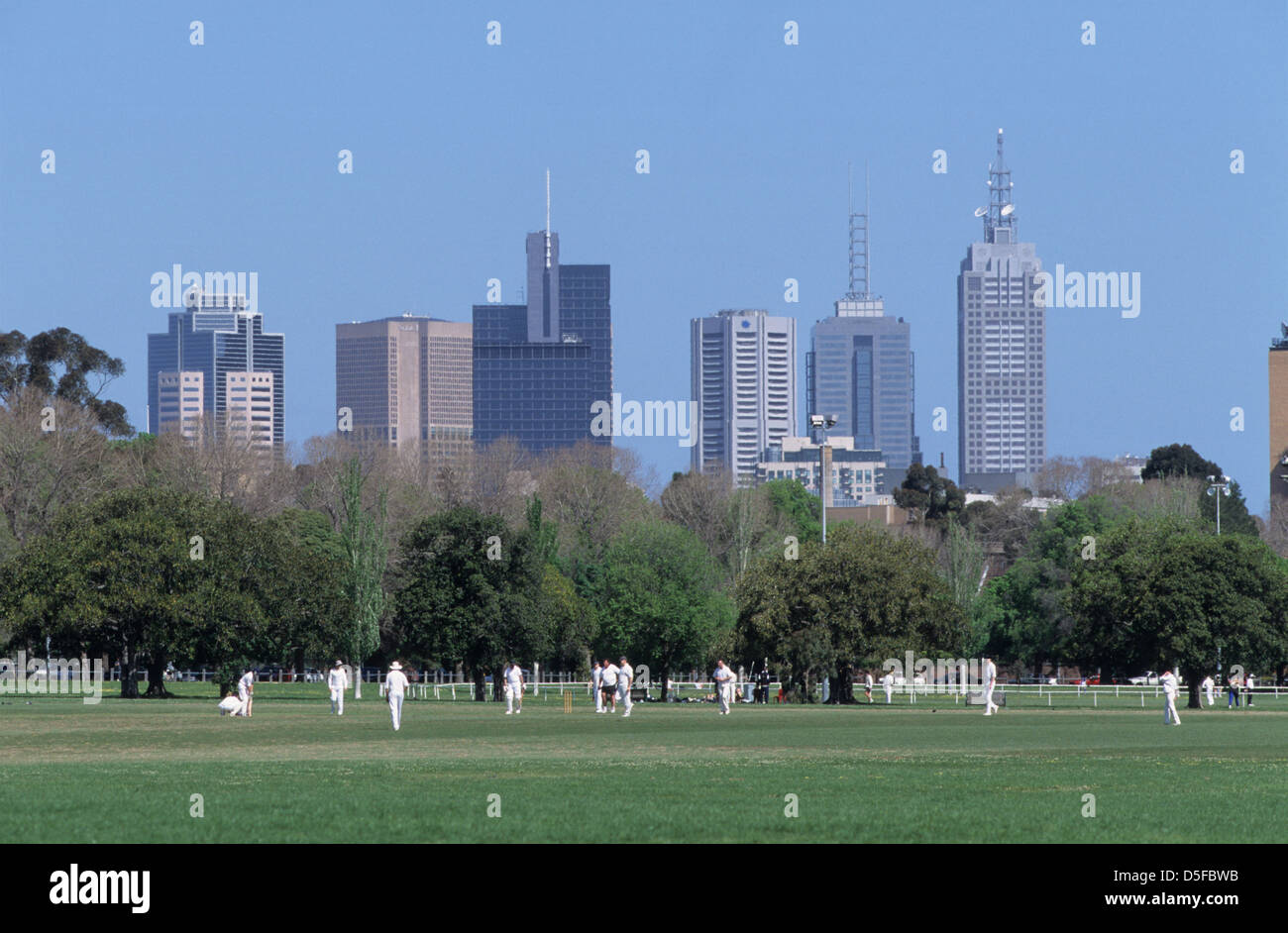 Australia, Victoria, Melbourne, Carlton North the Crawford Oval in ...