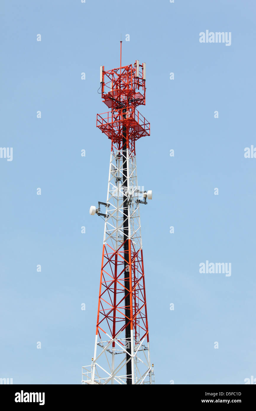 The Antenna signal distribution is Communication Stock Photo - Alamy