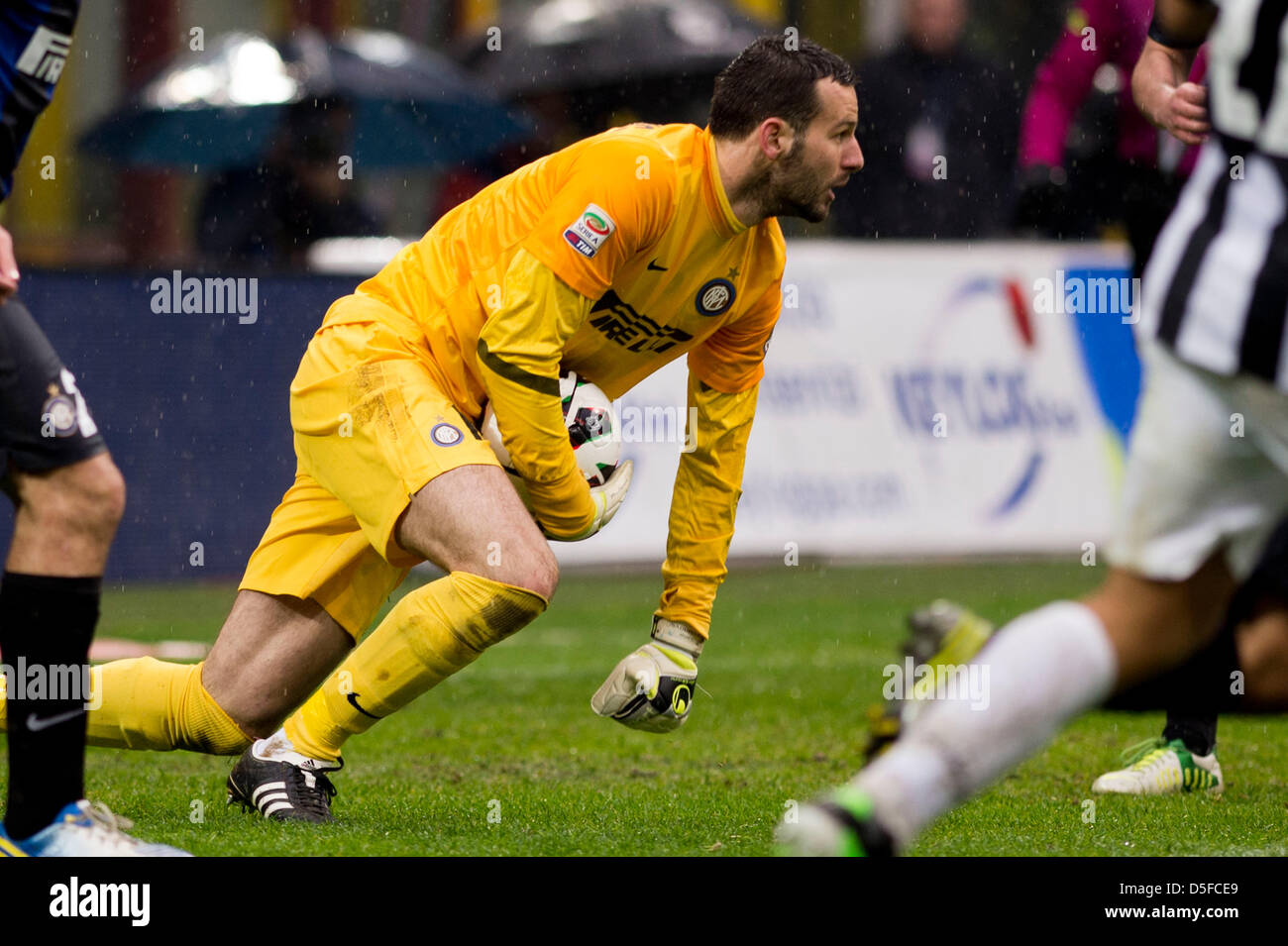 Samir Handanovic (Inter), MARCH 30, 2013 - Football / Soccer : Italian ...