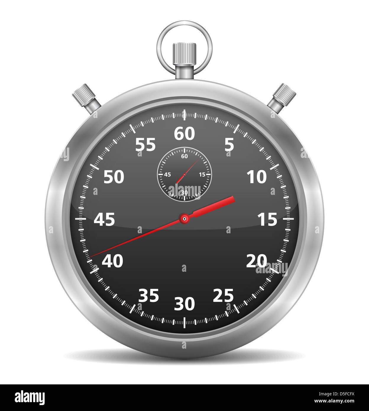 Black stop watch hi-res stock photography and images - Alamy