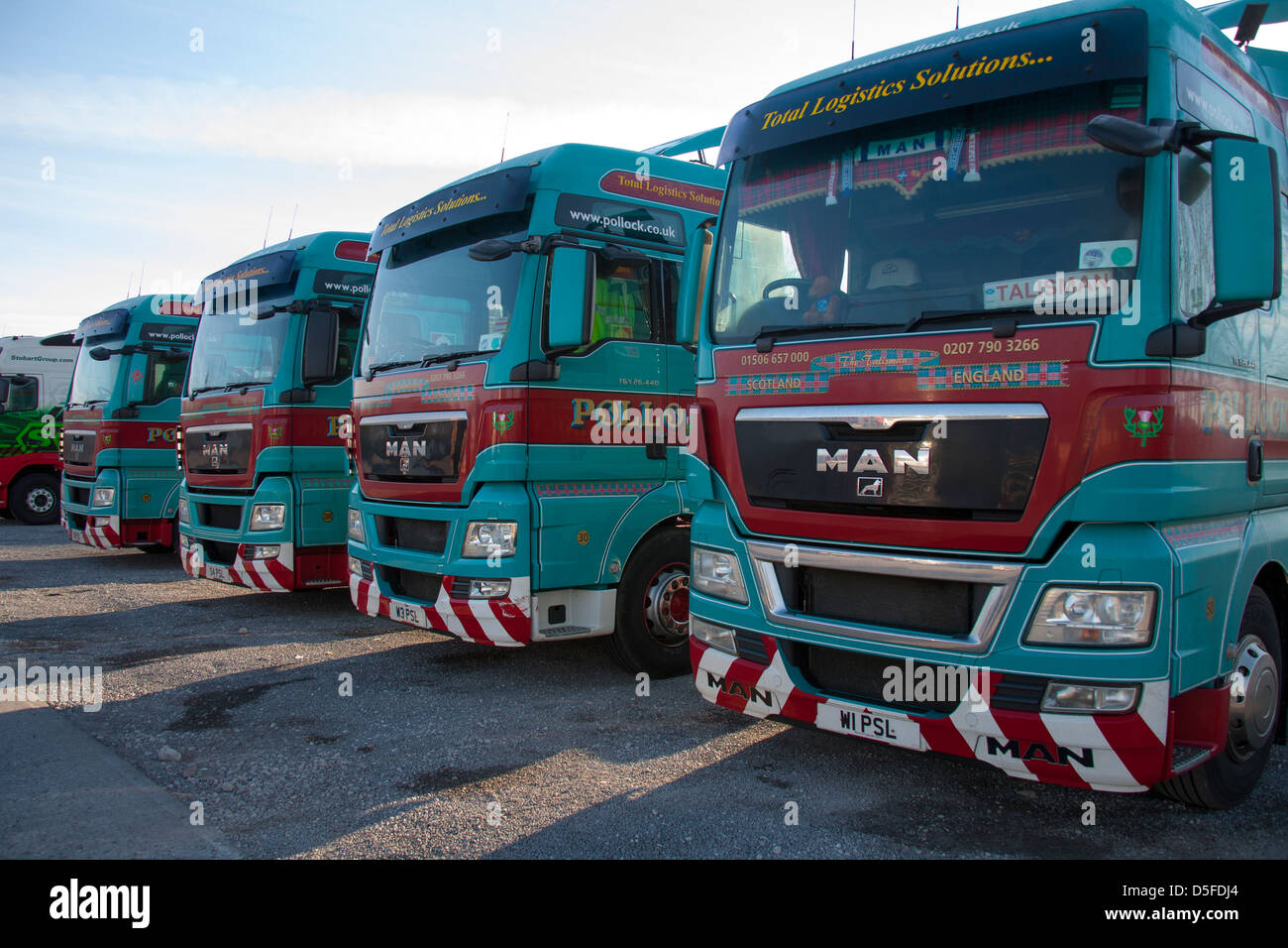 MAN TGX tractor units with XXL cabs at Lorry Park, Carnforth ...