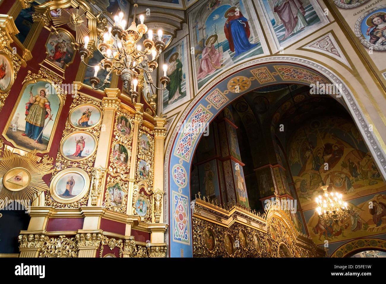 Kiev cathedral painting hi-res stock photography and images - Alamy